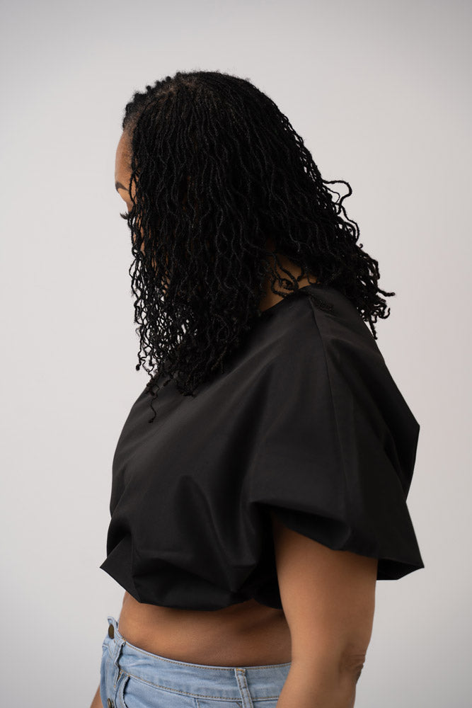 Janet Black Top – Status Chick